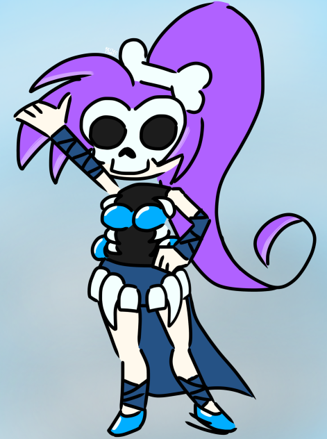 Bone Demon Shantae - ibisPaint