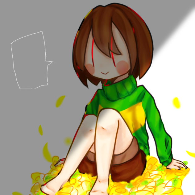 Undertale chara - ibisPaint