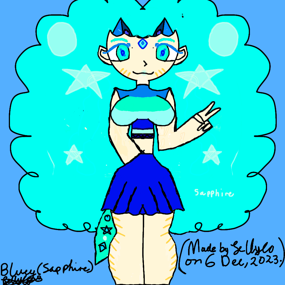 Bluey (Sapphire) - ibisPaint