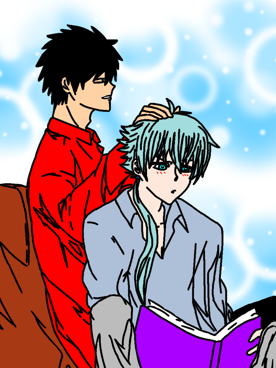 khr xanxus x male oc - ibisPaint