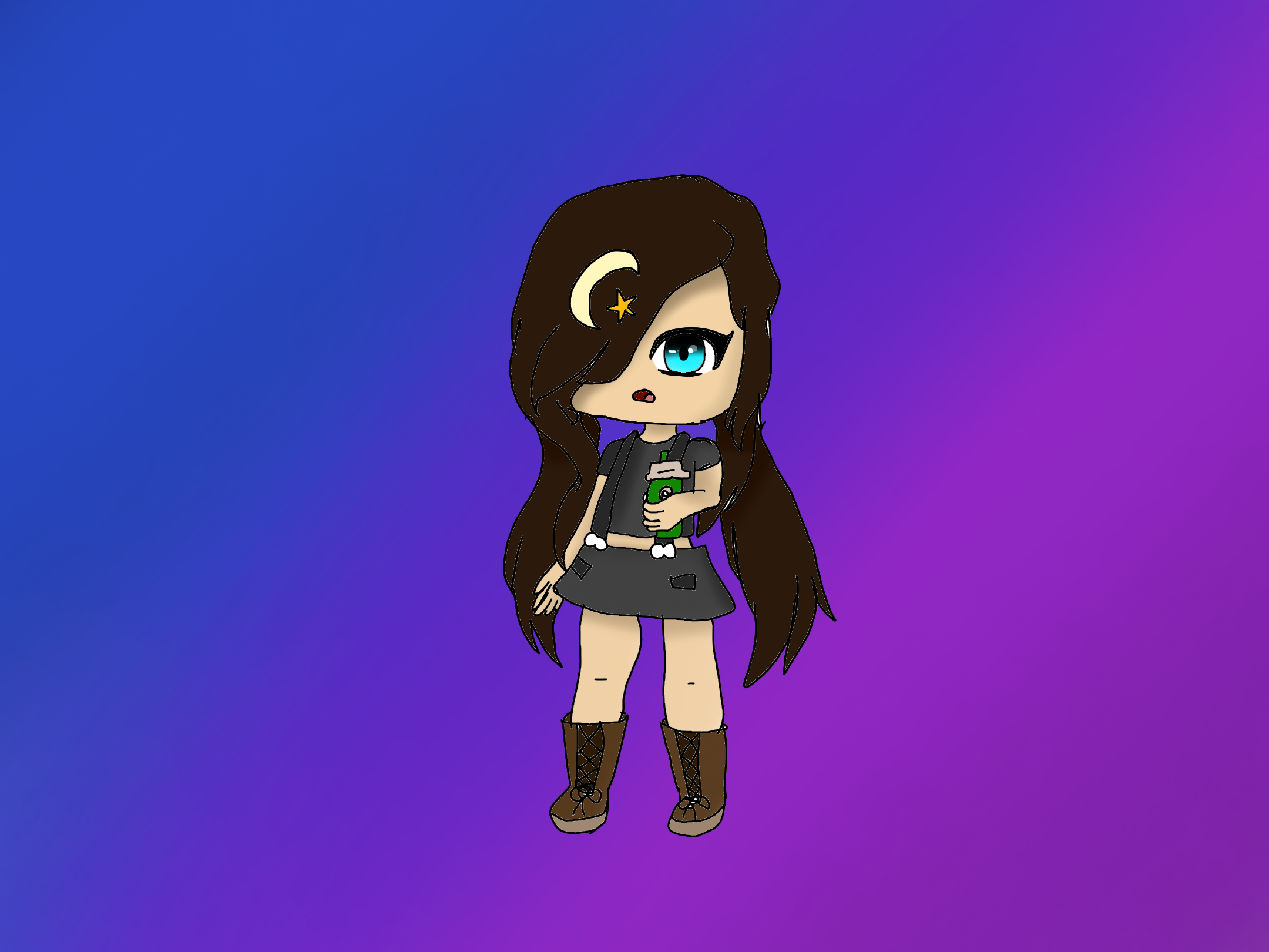 My first detailed edit - ibisPaint