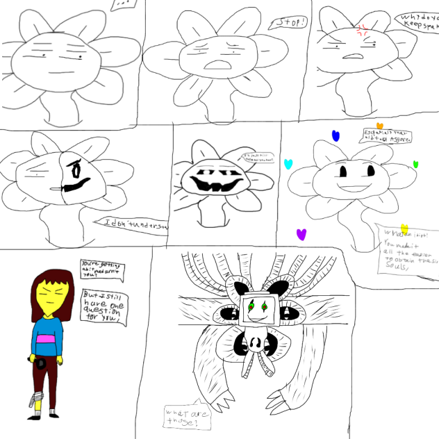 UnderTale comic attempt - ibisPaint