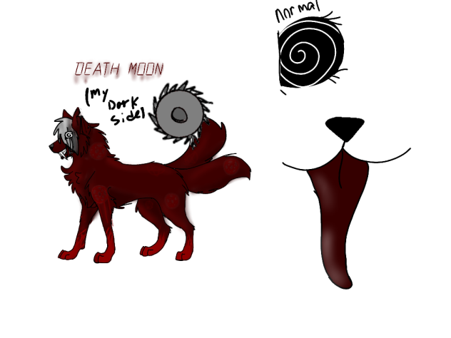 DÆTH MOON my dark side OC - ibisPaint