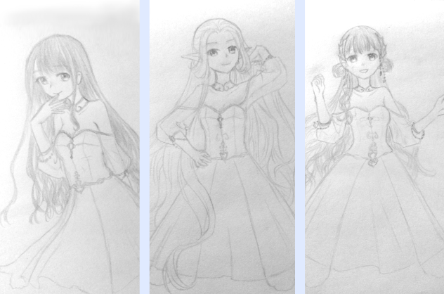 fanart nikki up2u - draft - ibisPaint