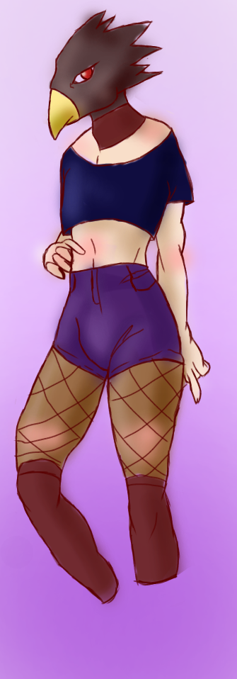 femboy tokoyami - ibisPaint