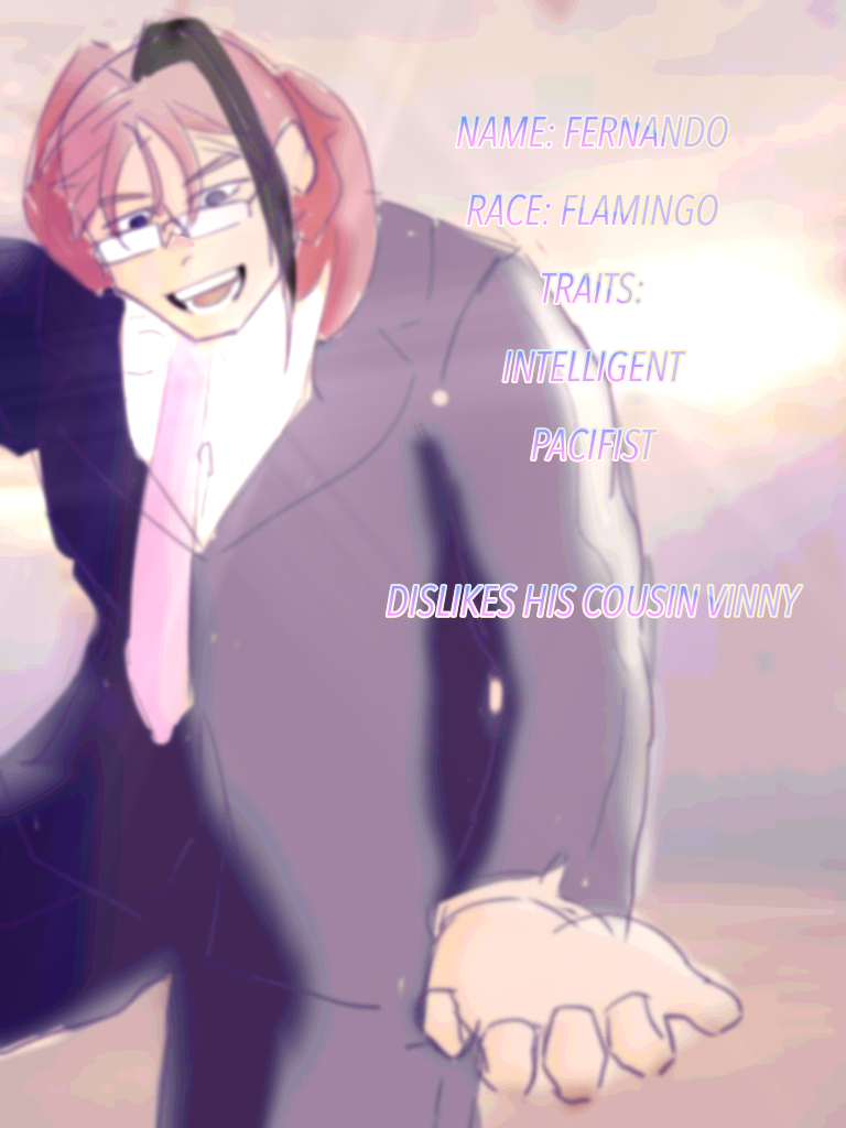 SHADOW FERNANDO FLAMINGO - ibisPaint