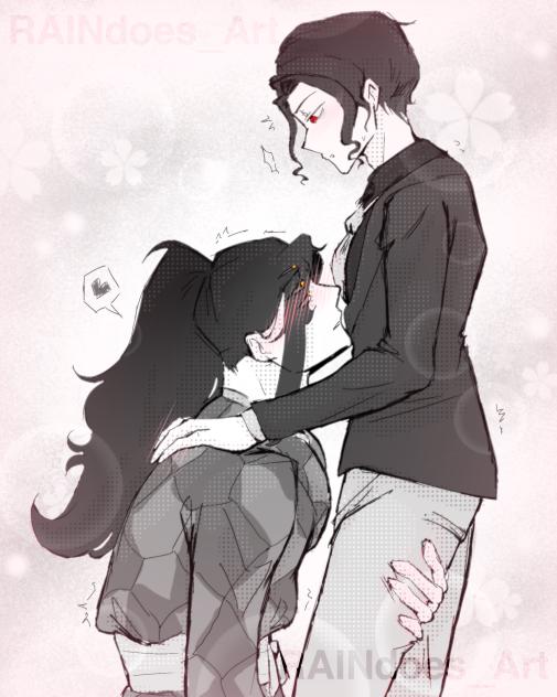 love potion — cockshibo and muzan - ibisPaint