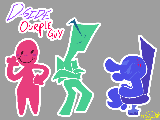 Fnf Dside Ourple guy - ibisPaint