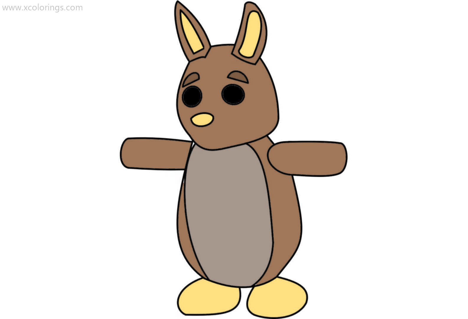 Kangaroo neon - ibisPaint