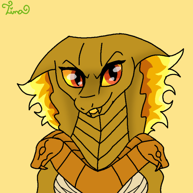 Desenho da Aspheera Ninjago - ibisPaint