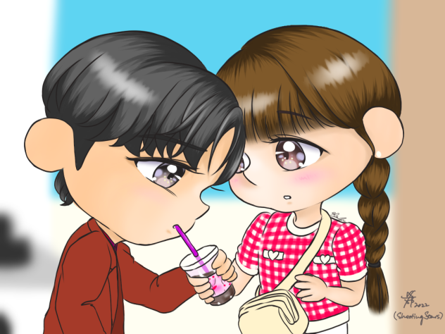 20220513a Shooting Stars - ibisPaint