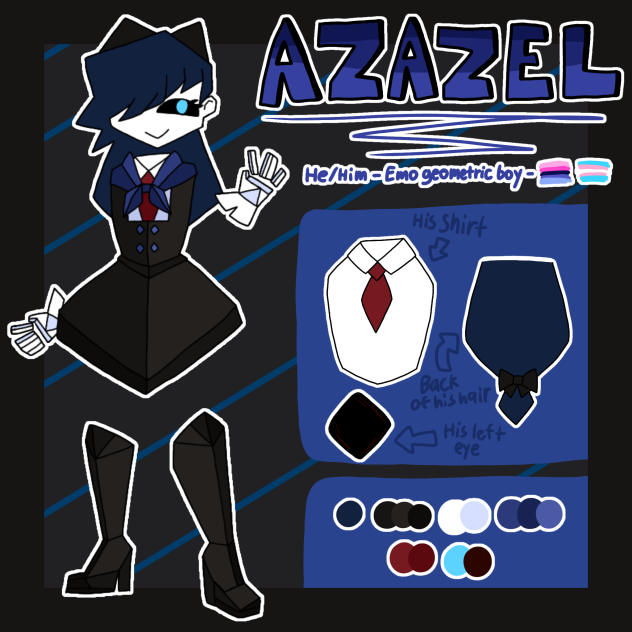 Azazel ref - ibisPaint
