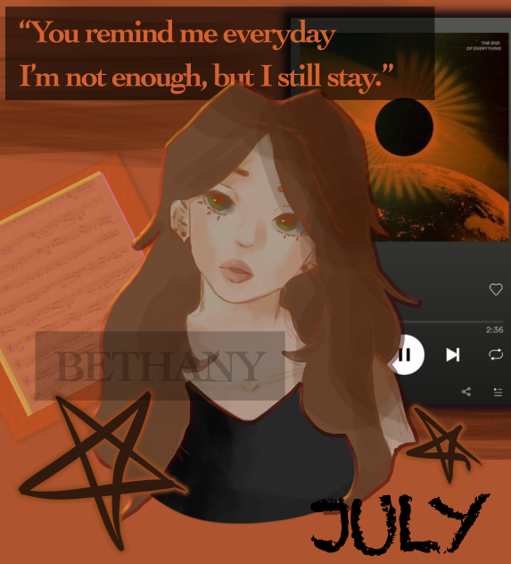 July by Noah Cyrus - ibisPaint