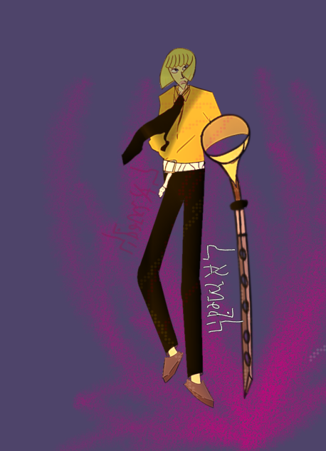 The inverted world (solid Bg) - ibisPaint