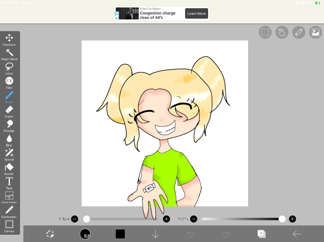 Just some lil kid idk - ibisPaint