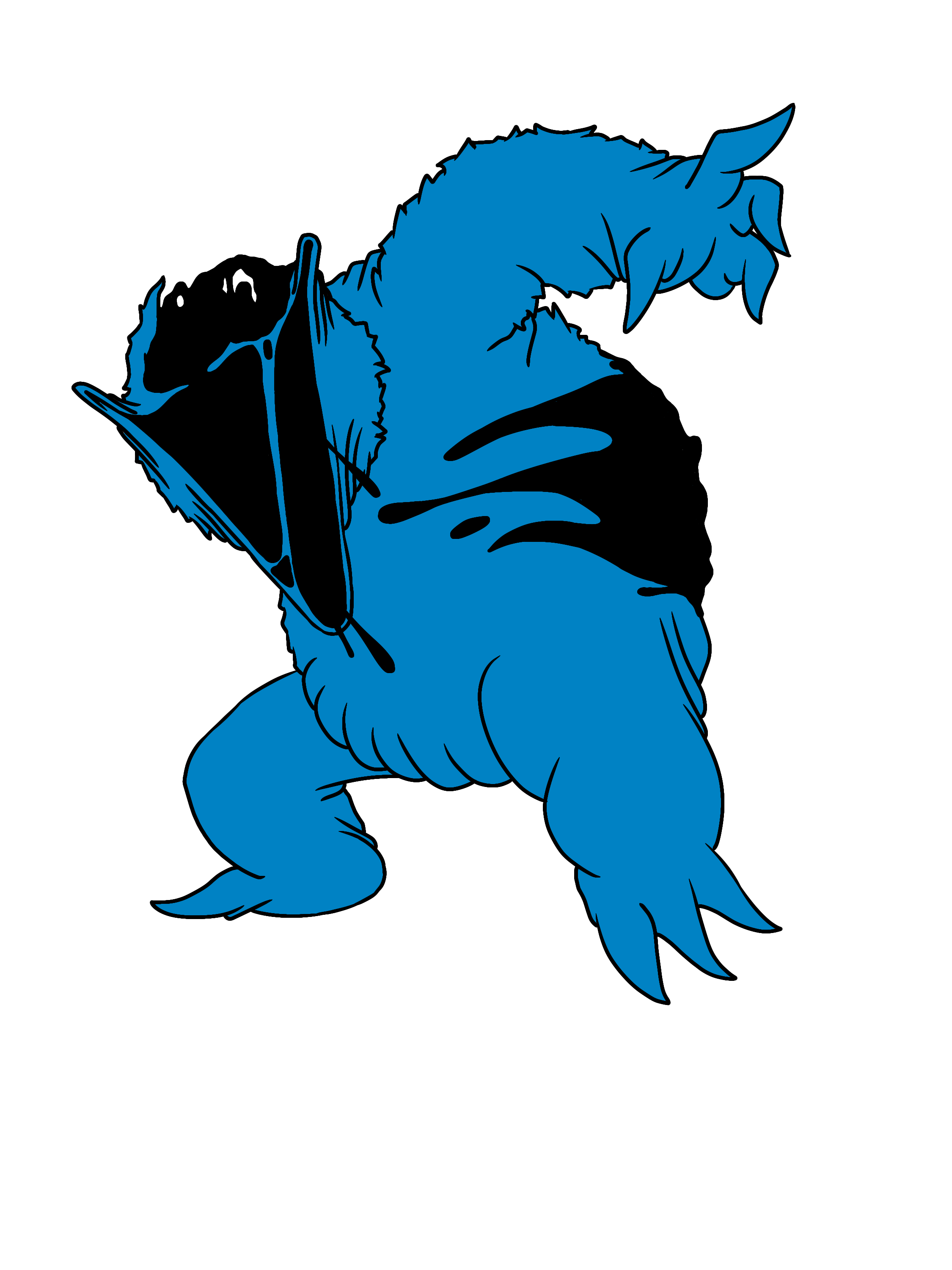 FNF Tantrum V2 Cookie Monster - ibisPaint