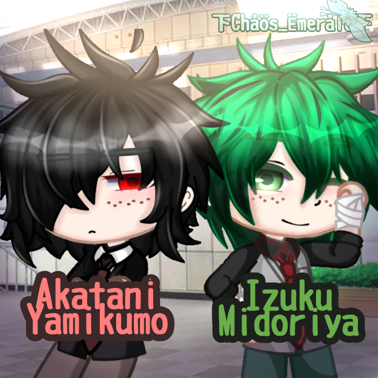 Prototype (Yamikumo) and Midoriya - ibisPaint