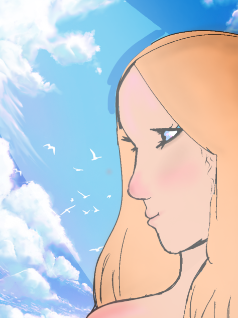 pretty girl - ibisPaint