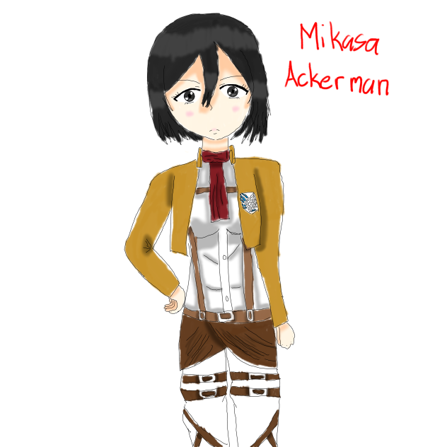 Mikasa Ackerman - ibisPaint