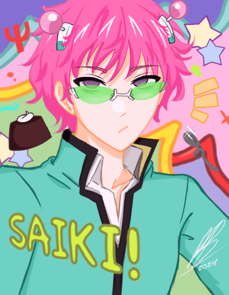 Saiki!!! - ibisPaint