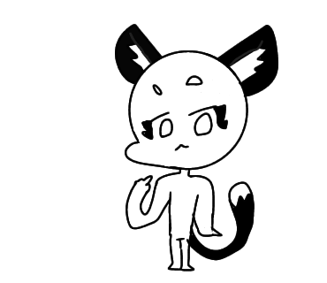 cat girl base - ibisPaint