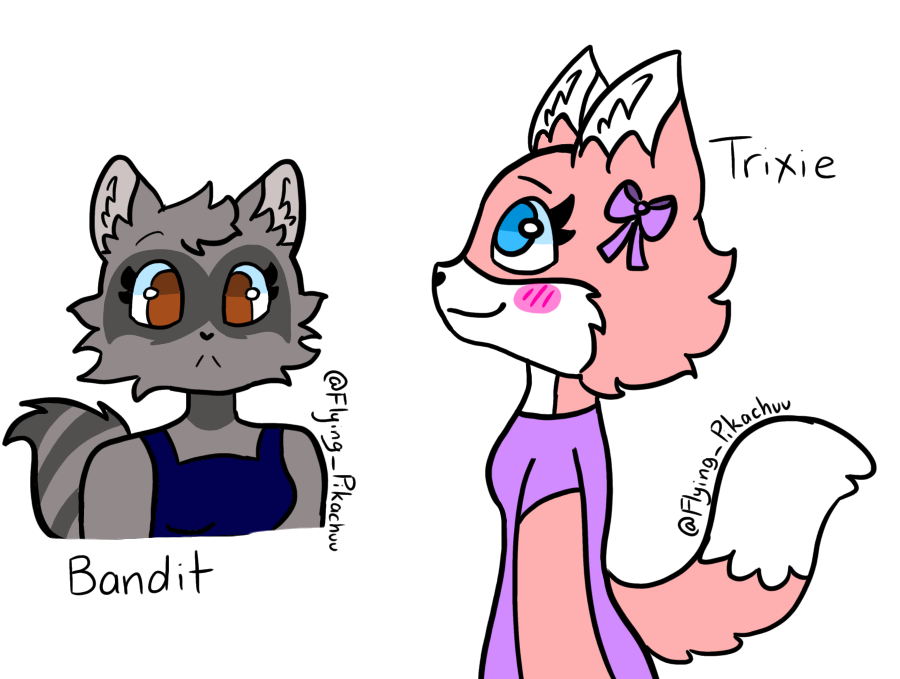 Forgotten oc’s Bandit & Trixie - ibisPaint