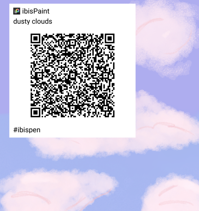 dusty clouds - ibisPaint