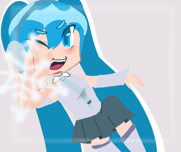 winter miku - ibisPaint