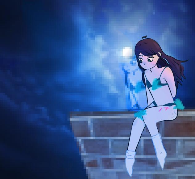 poor little Libby used to always quit. - ibisPaint