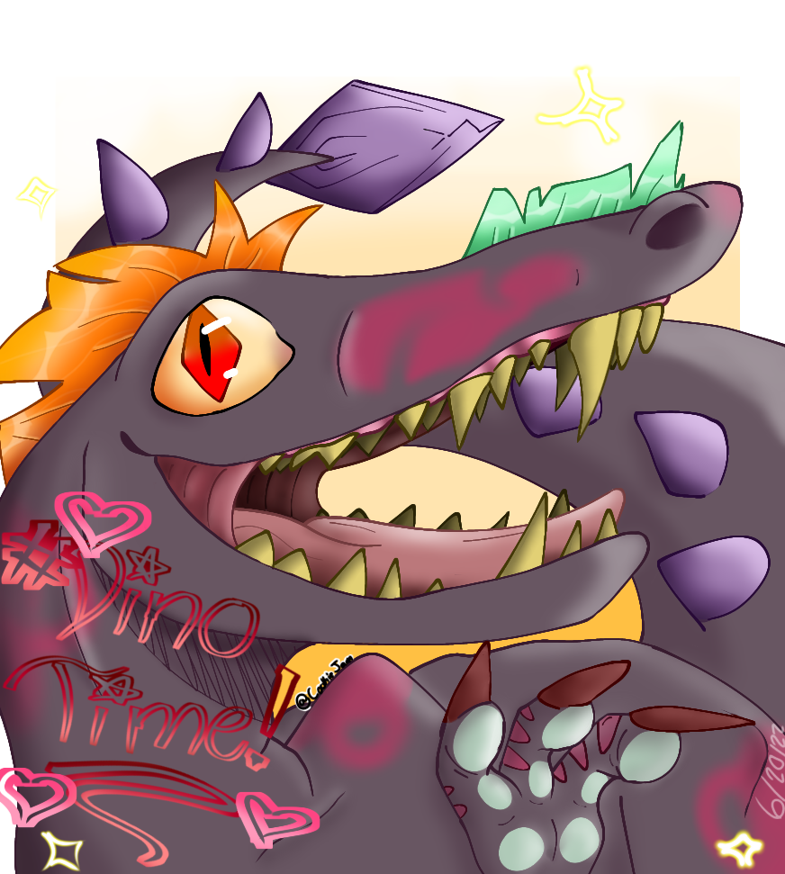 Dino Time! - ibisPaint