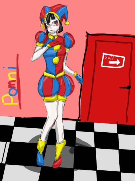 Pomni from TADC - ibisPaint