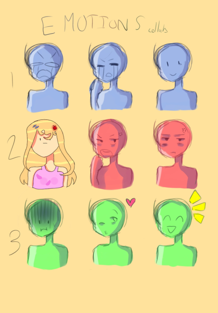 Emotion Collab - ibisPaint