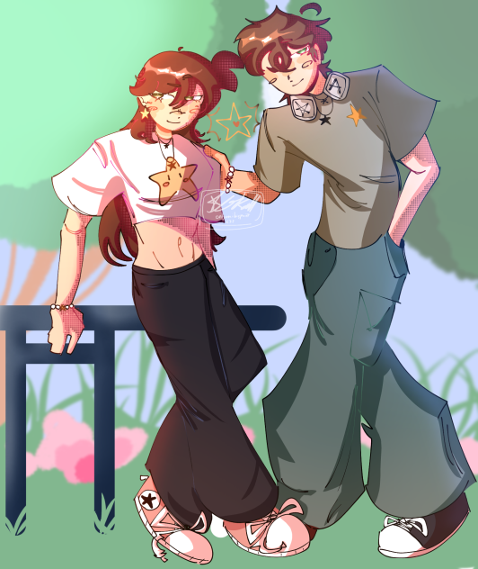 Lexii and Ash! - ibisPaint