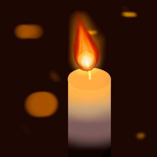 Candle realism try - ibisPaint