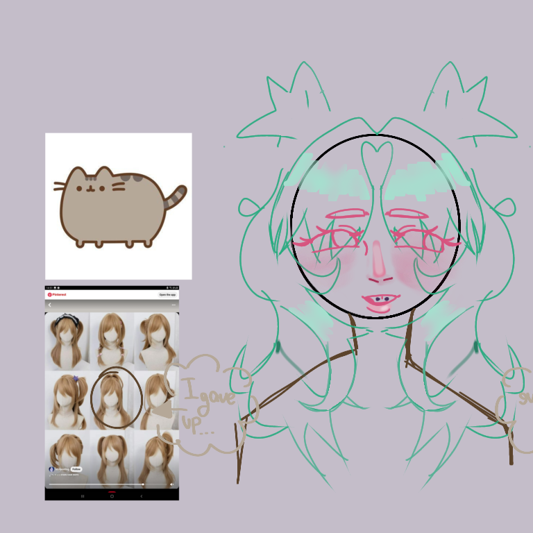Pusheen wip 🥞 - ibisPaint