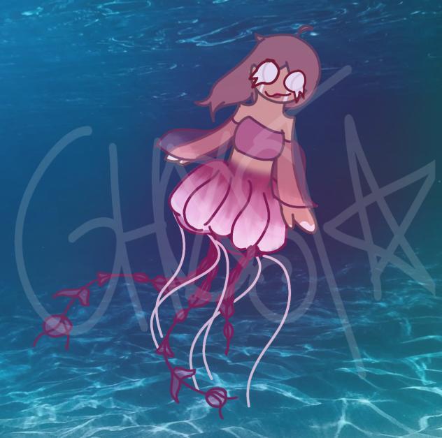 JELLYFISH GIRL - ibisPaint