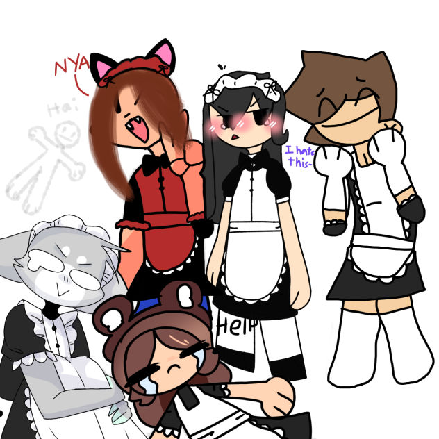 Maid collab - ibisPaint