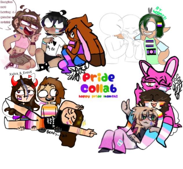 Pride Collaboration YAYAYAY - ibisPaint