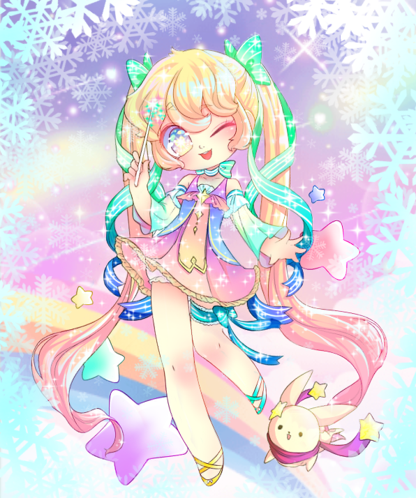 Rainbow-speedpaint-ibis drawing - ibisPaint