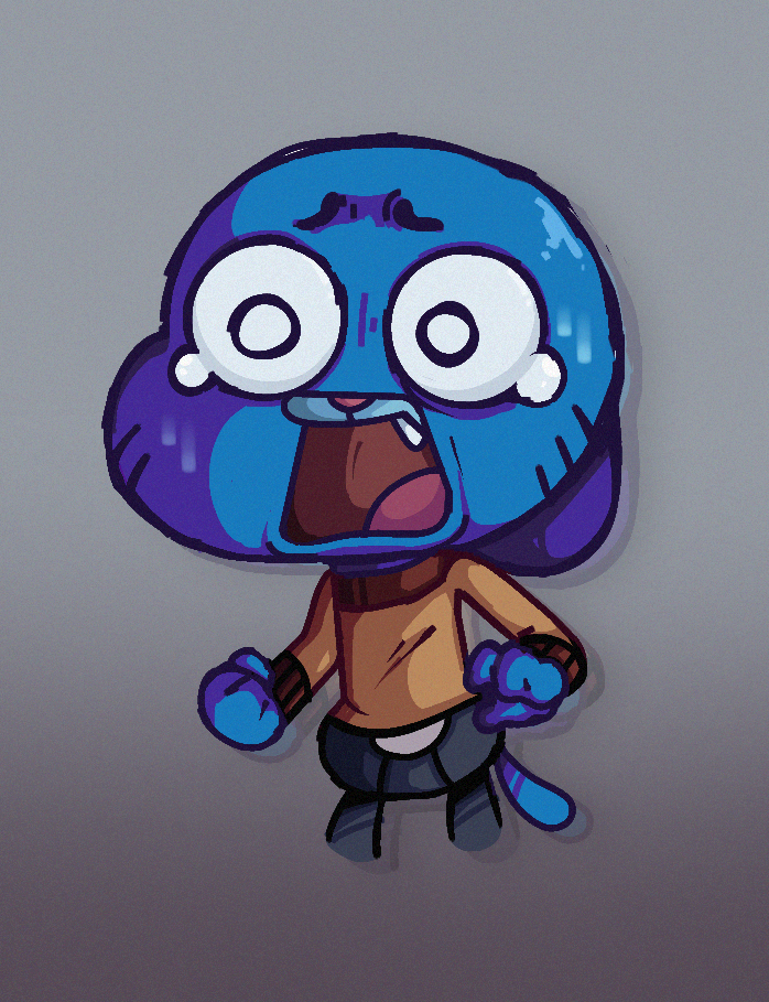 Gumball - Grieving - ibisPaint