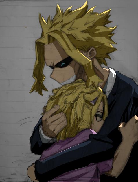 All Might and Tori - ibisPaint