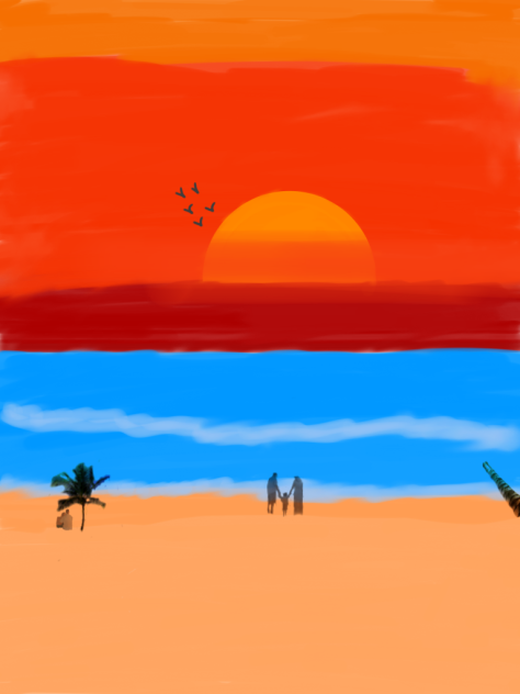 Beach - ibisPaint