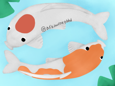 Koi Fish. by BHD - ibisPaint