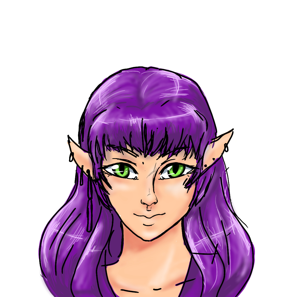 Queen of Elflandia - ibisPaint