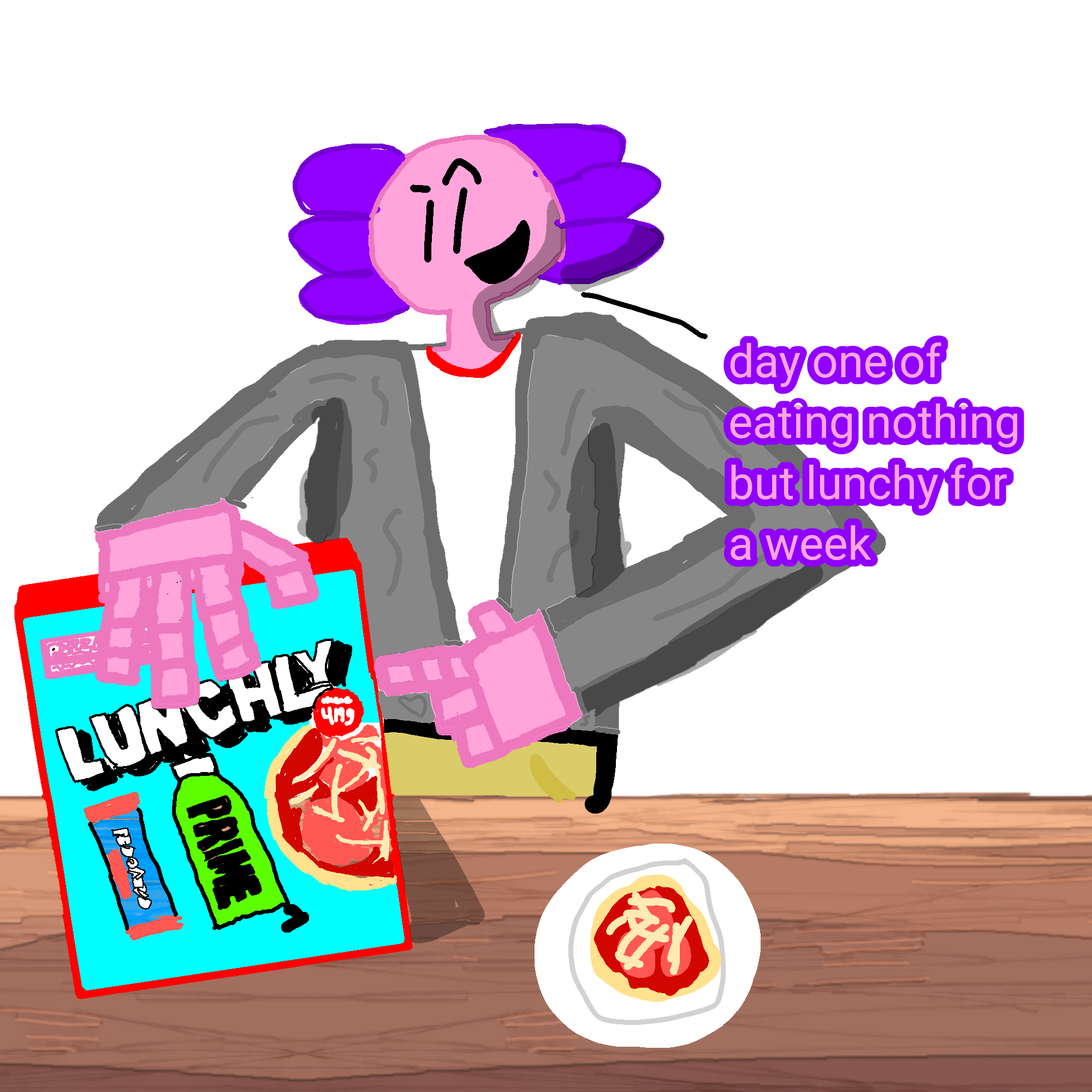 luchly week pt 1 - ibisPaint