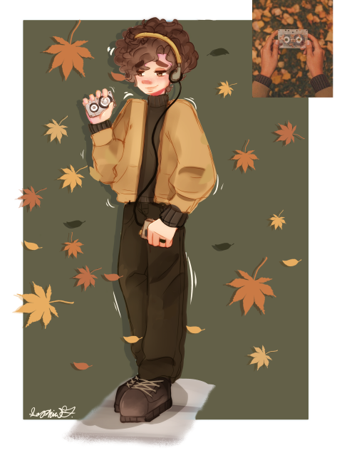 Fall boi - ibisPaint