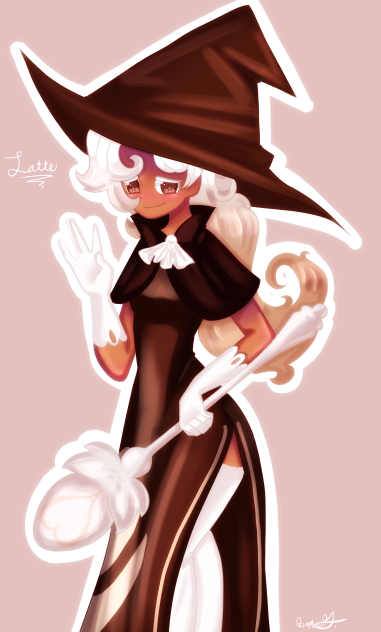 Latte cookie - ibisPaint