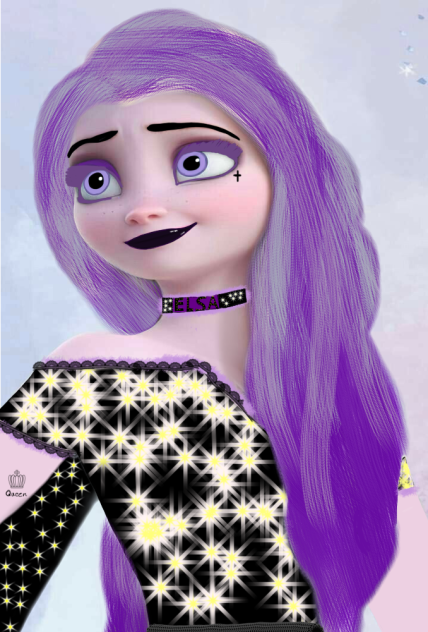 Elsa redraw - ibisPaint