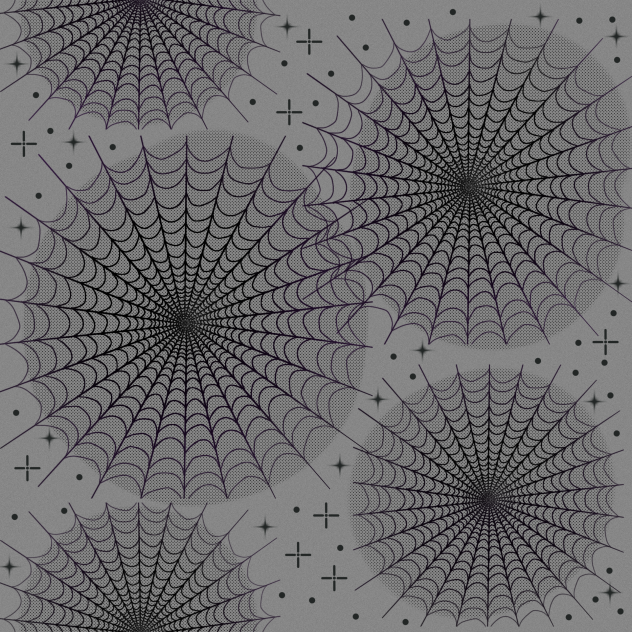 Gothic Webs Wallpaper 02 - ibisPaint