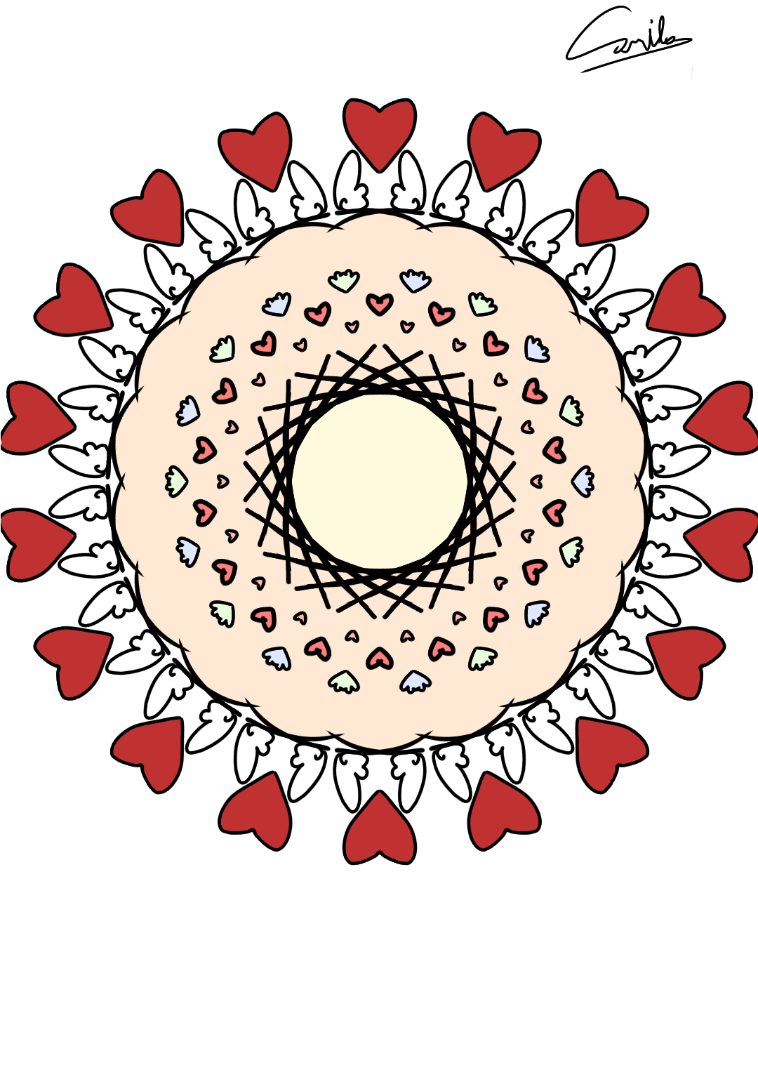 mandala 3 - ibisPaint